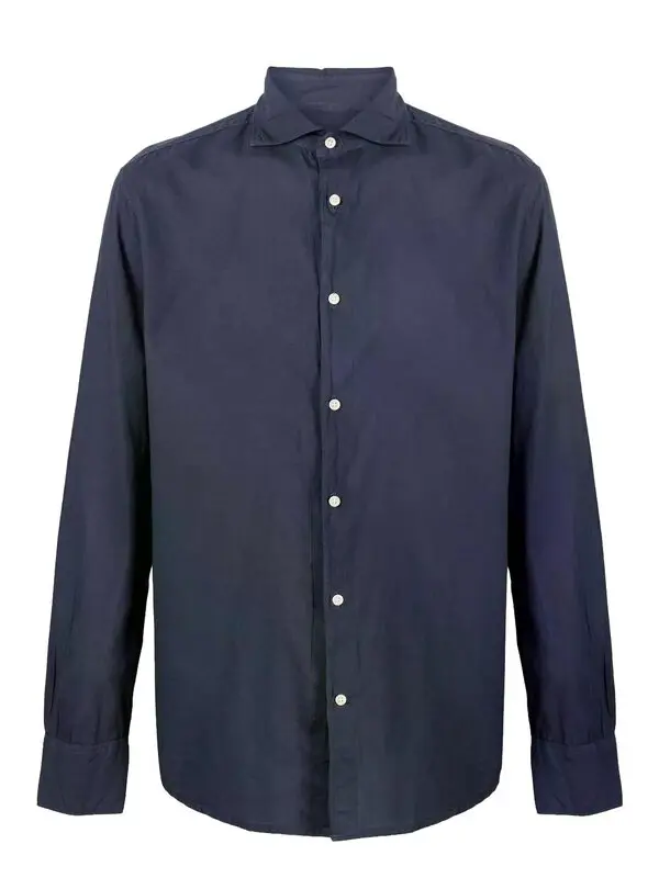 DEPERLU Button-down Shirt - Blue