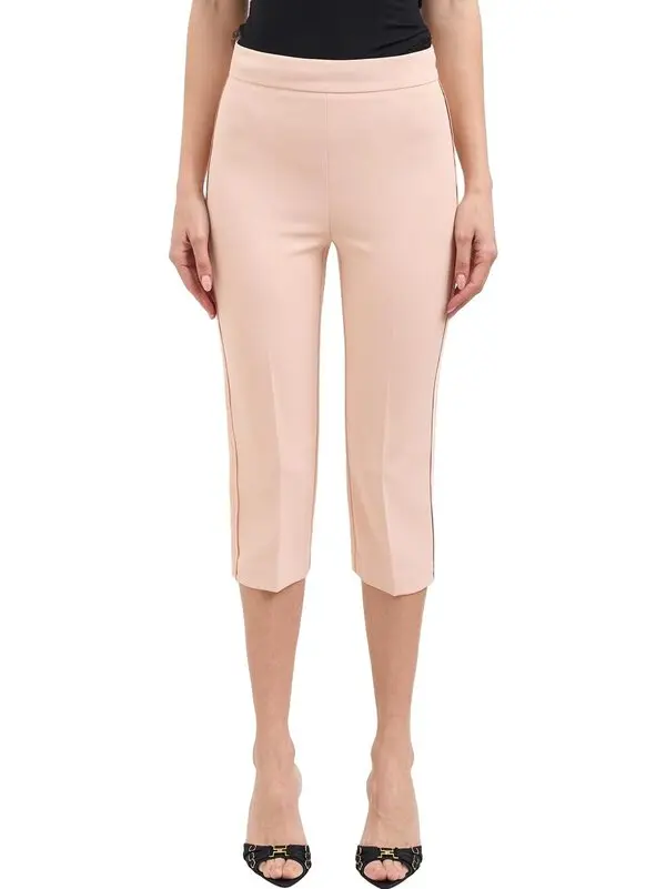 Elisabetta Franchi Tailored Cropped Trousers - Pink