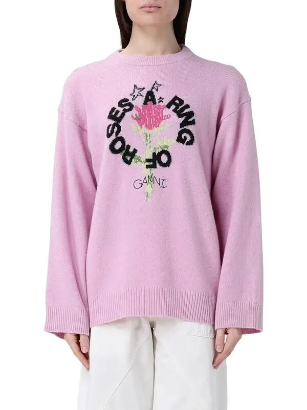 GANNI Sweater - Pink