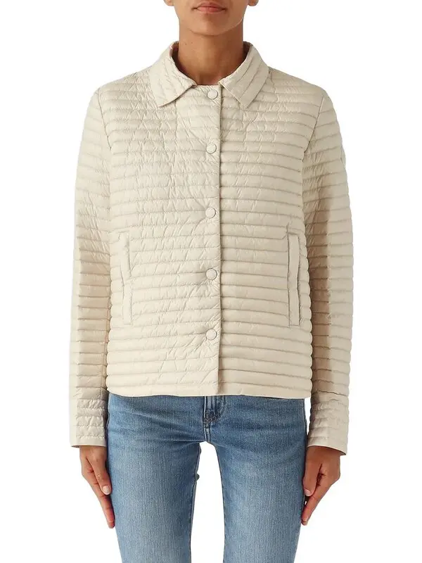 COLMAR Super Light Down Quilted Jacket - Ivory