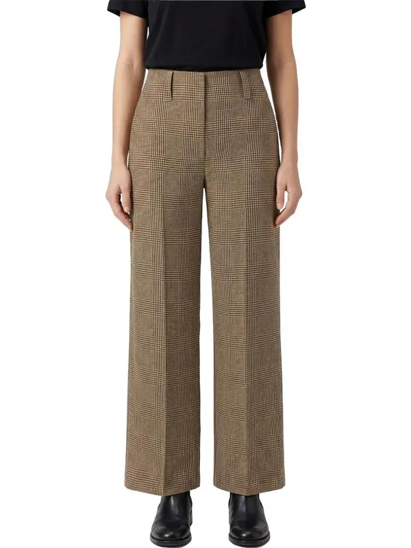 Brunello Cucinelli Wide Leg Trousers - Brown