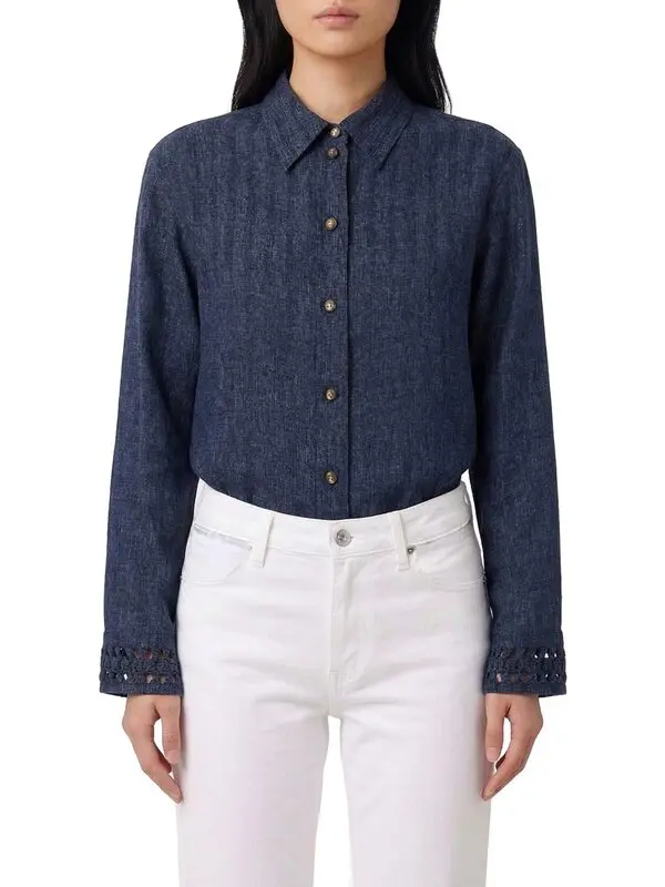 Giorgio Armani Button-down Shirt - Denim