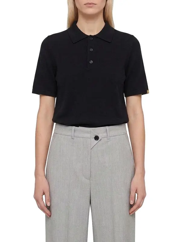 EXTREME CASHMERE X Polo Shirt - Black