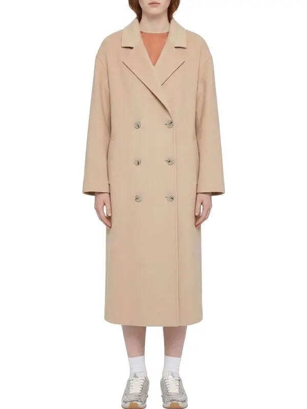 Loulou De Saison Coat - Cream