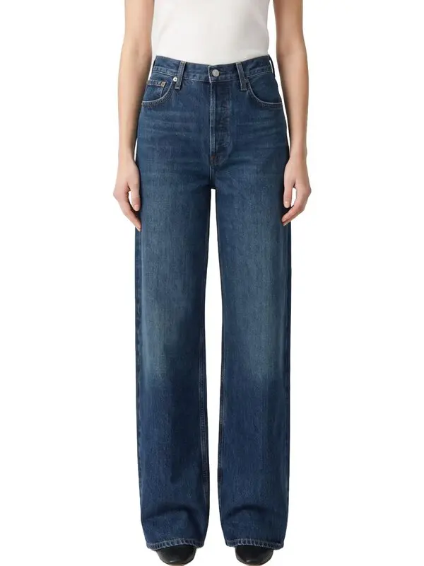 AGOLDE Wide-leg Jeans - Denim