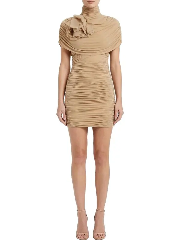 Magda Butrym Draped Dress - Beige