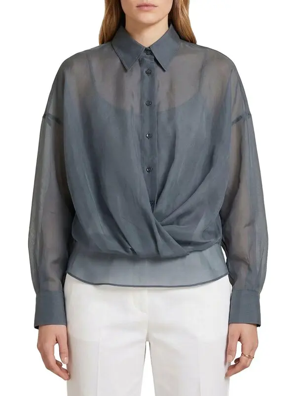 Brunello Cucinelli Shirt - Blue