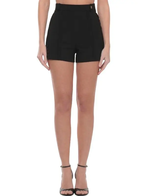 Elisabetta Franchi Tailored Shorts - Black