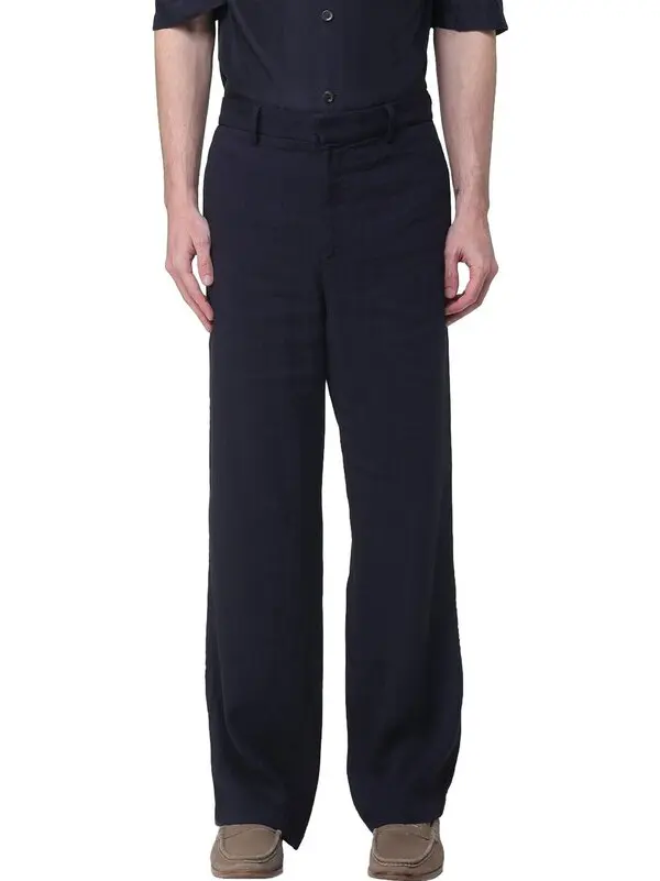 Barena Venezia Wide Leg Trousers - Navy
