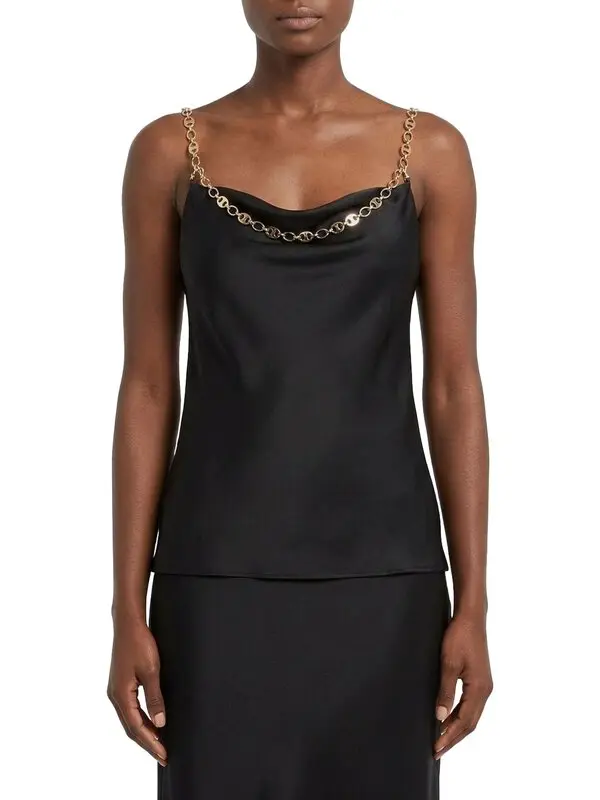 Rabanne Sleeveless Top - Black