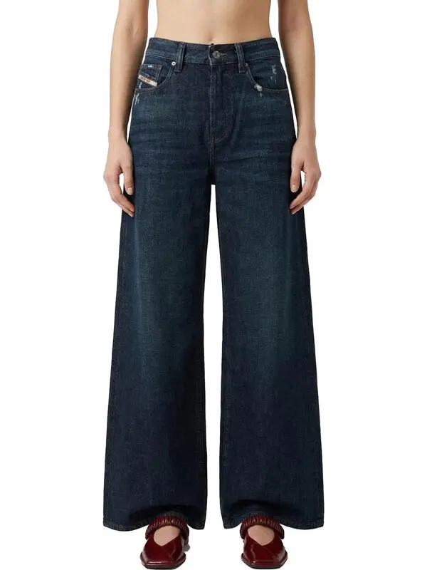 DIESEL® Wide Leg Jeans - Blue