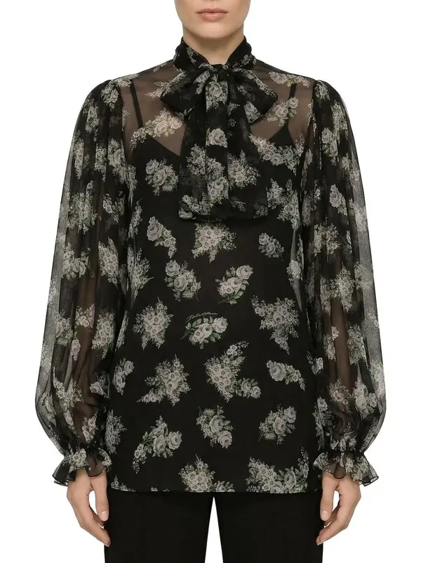 Dolce & Gabbana Floral Print Shirt - Multicolor