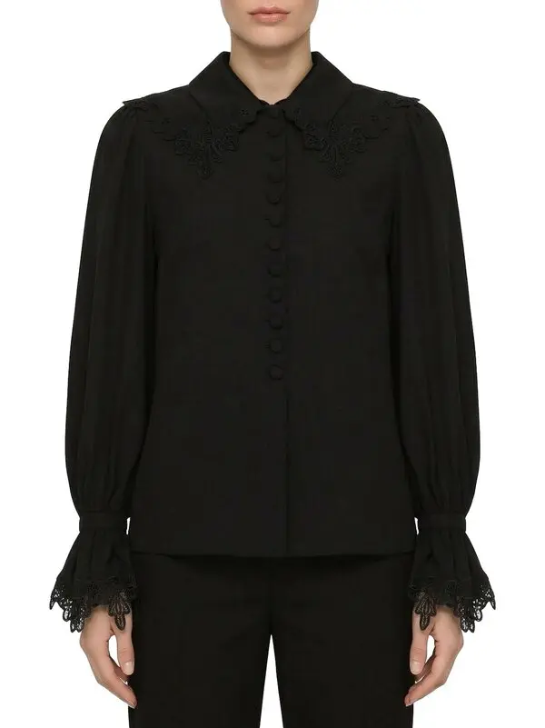 Chloé Long Sleeve Shirt - Black