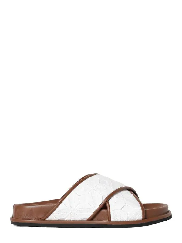 Max Mara Heeled Sandal - White