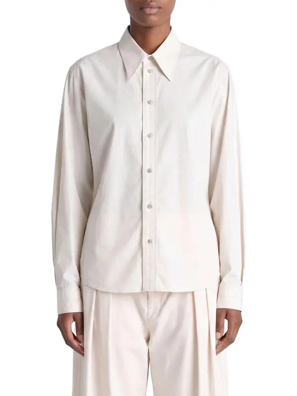 LEMAIRE Button-up Shirt - Cream