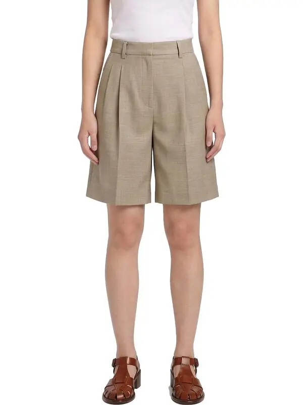Andamane Tailored Shorts - Ivory