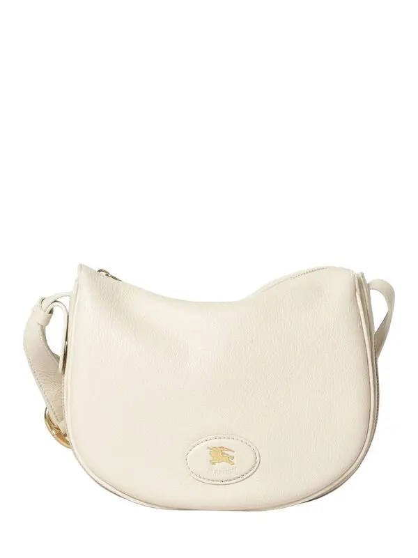 Burberry Tavistock Grained Leather Bag - White