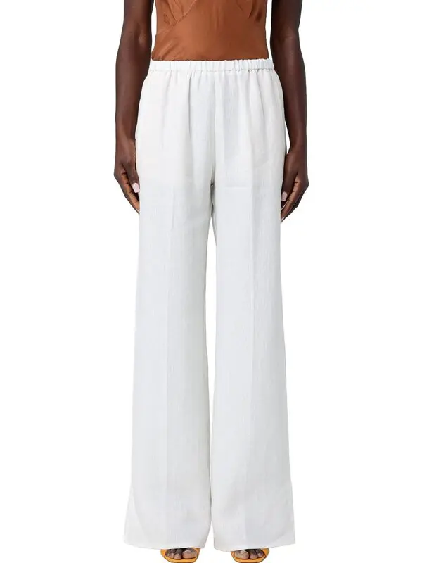 FORTE_FORTE Wide Leg Pants - White