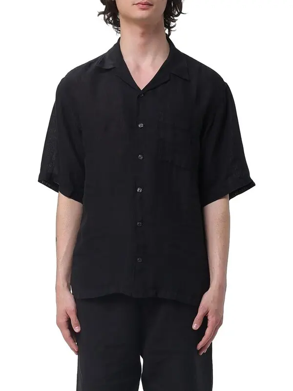 120% Lino Shirt - Black