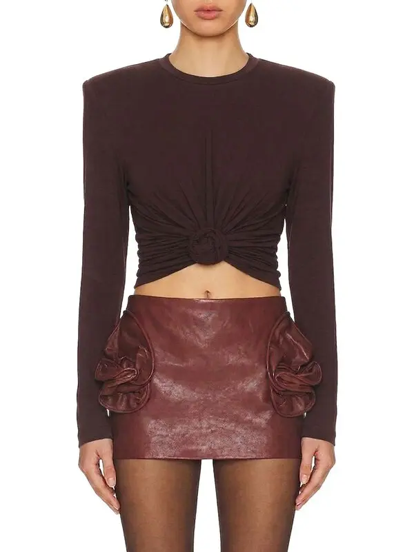 Magda Butrym Top - Brown