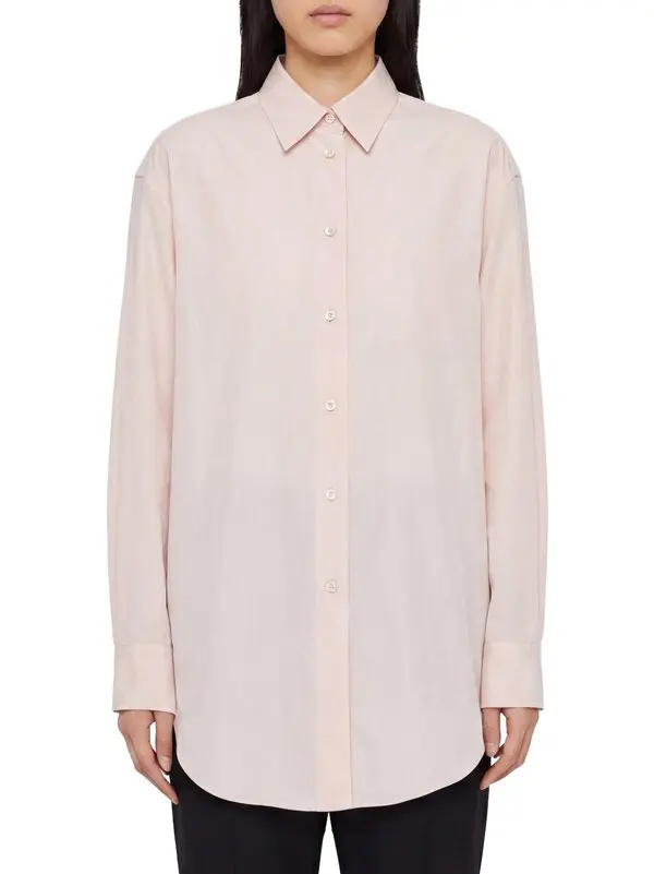 JIL SANDER Classic Cotton Shirt - Pink