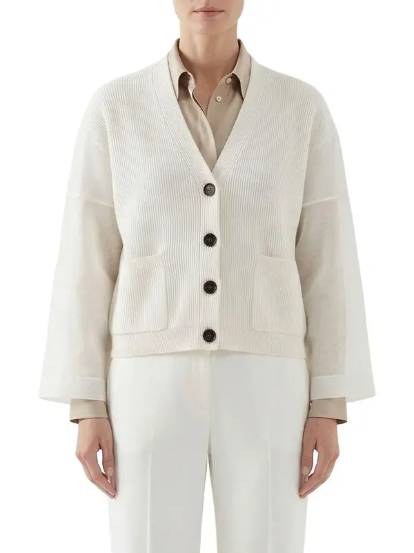 Brunello Cucinelli Sweater - White