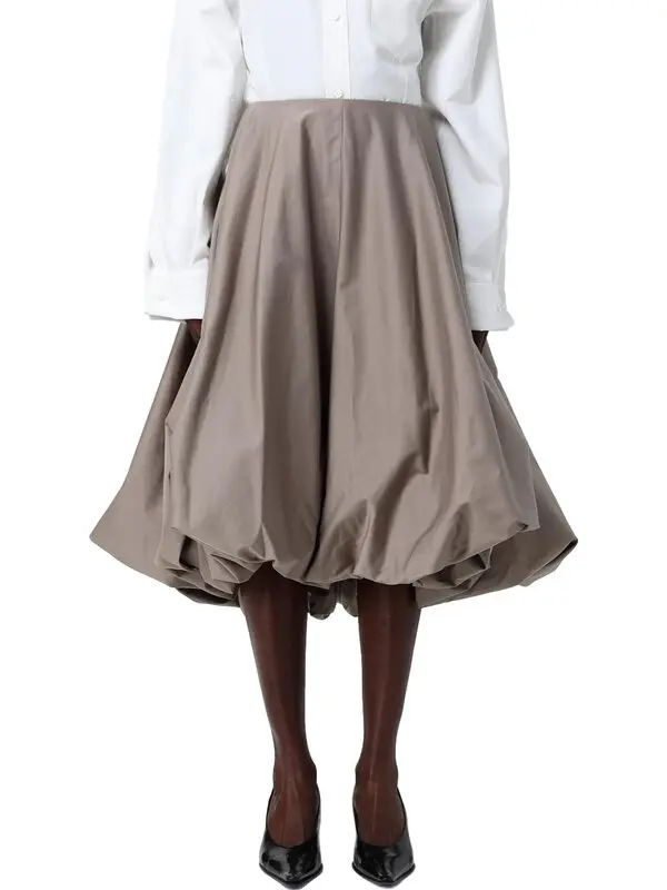 Balenciaga Oversized Balloon Skirt - Beige