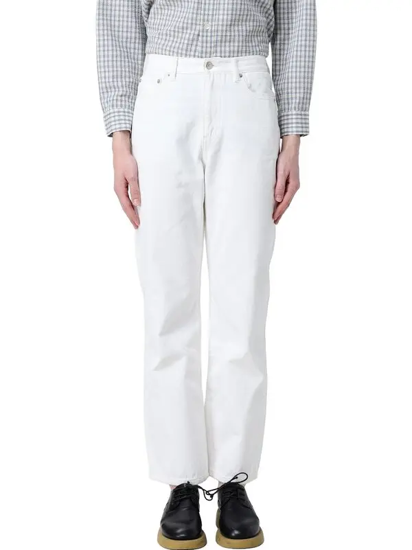 DUNST Straight Jeans - White