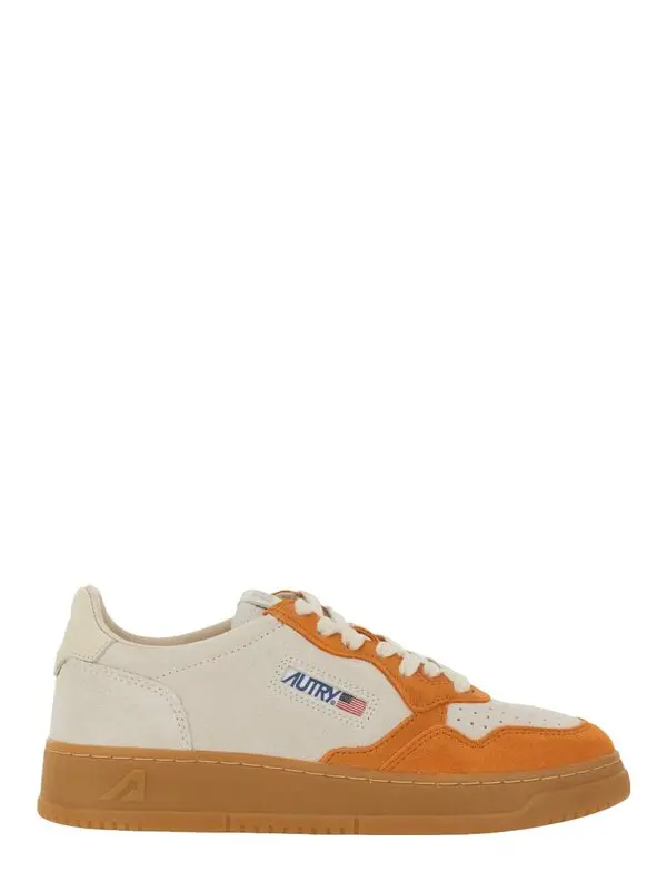 AUTRY Medalist Low Top Sneakers - Orange