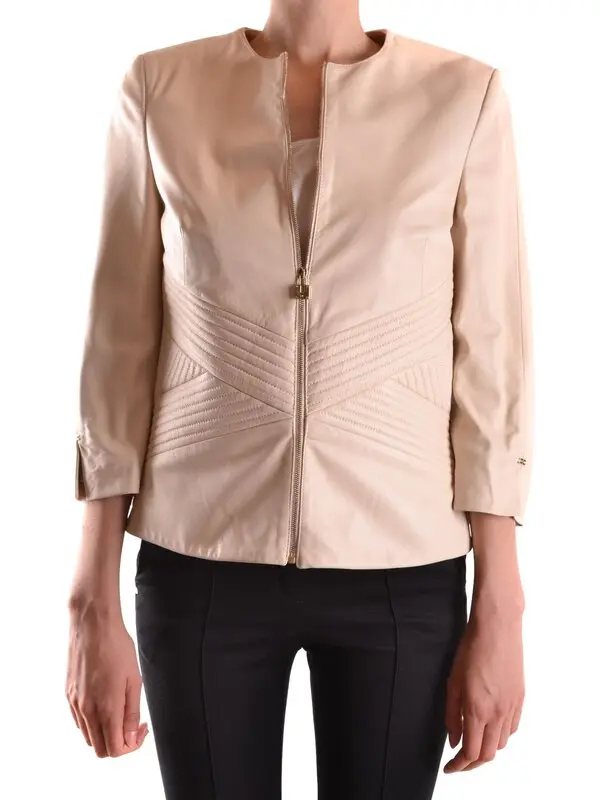 Elisabetta Franchi Jacket - Beige