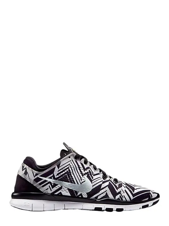 Nike Free Tr 5 Print Sneakers - Black