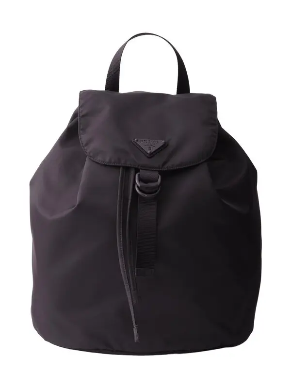 Prada Re-nylon Backpack - Black