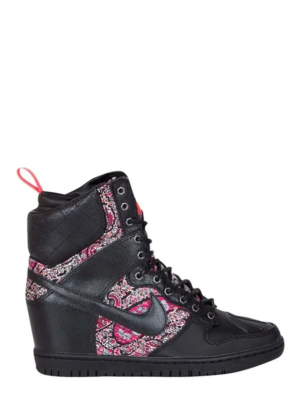 Nike Liberty Of London X Dunk Sky High Sneakerboot Qs - Black