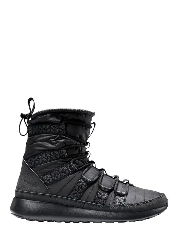 Nike Roshe Run Hi Sneakerboot - Black
