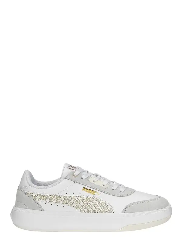 PUMA Tori Laser Cut Sneakers - White
