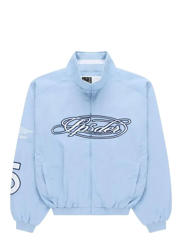 SP5DER Script Warm Up Jacket - Blue