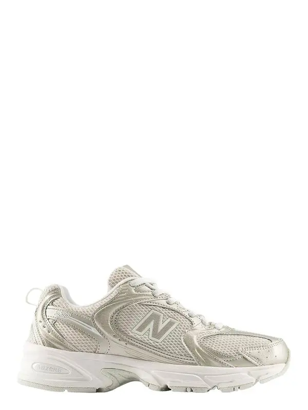 NEW BALANCE 530 'gold Metallic Linen' Sneakers - Cream