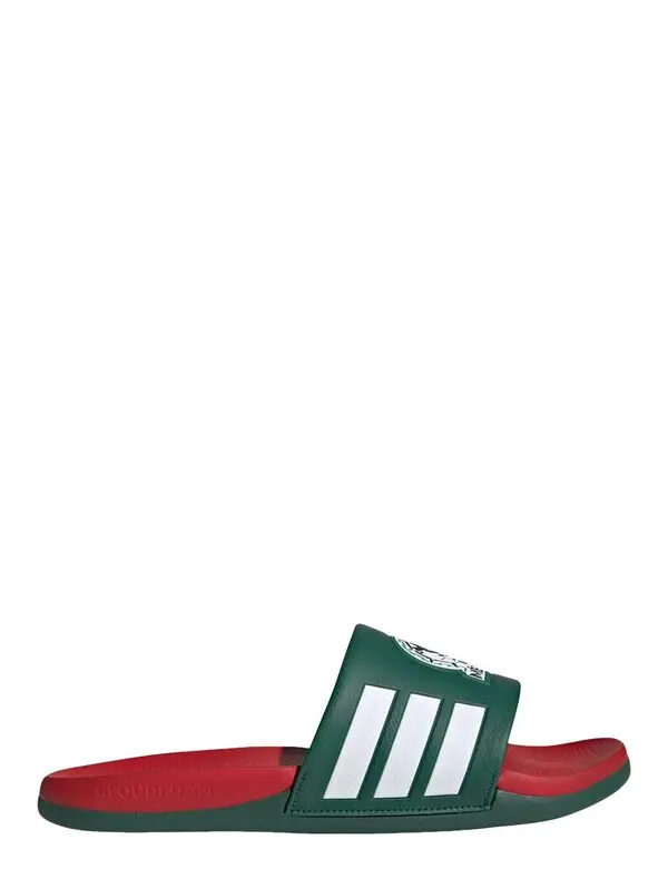 Adidas Adilette Comfort 2.0 'mexico' Slides - Green