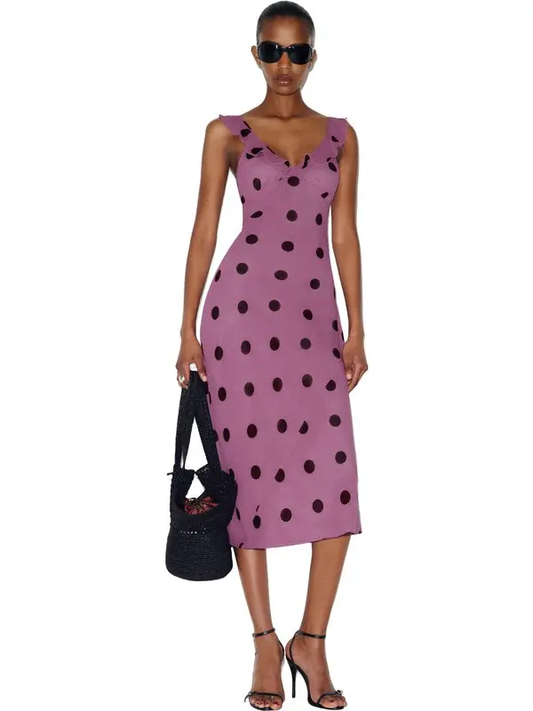 REFORMATION Teleia Dress - Pink