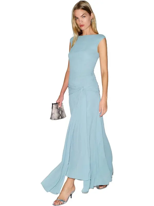 REFORMATION Vicenta Maxi Dress - Blue