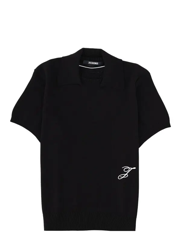 Jacquemus Le Polo "maille J - Black