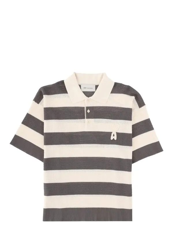 Ami Polo Con Patch Logo - Multicolour