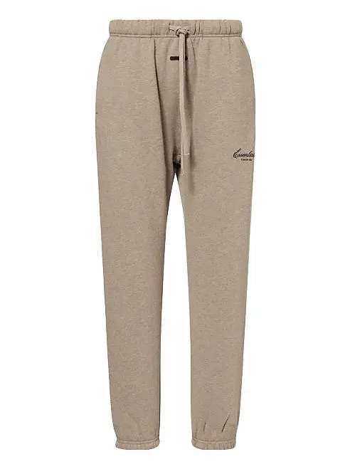 Fear Of God Cotton-jersey Jogging Bottoms - Homestead Heather