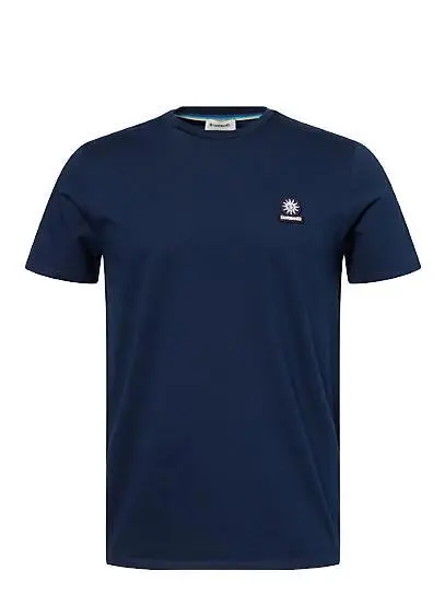 SANDBANKS Sb Mercerised Badge Tshirt - Navy