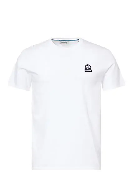 SANDBANKS Sb Mercerised Badge Tshirt - White