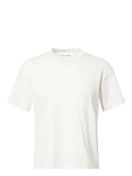 Fear Of God Signature Classic Cotton-jersey T-shirt - Heather Oatmeal