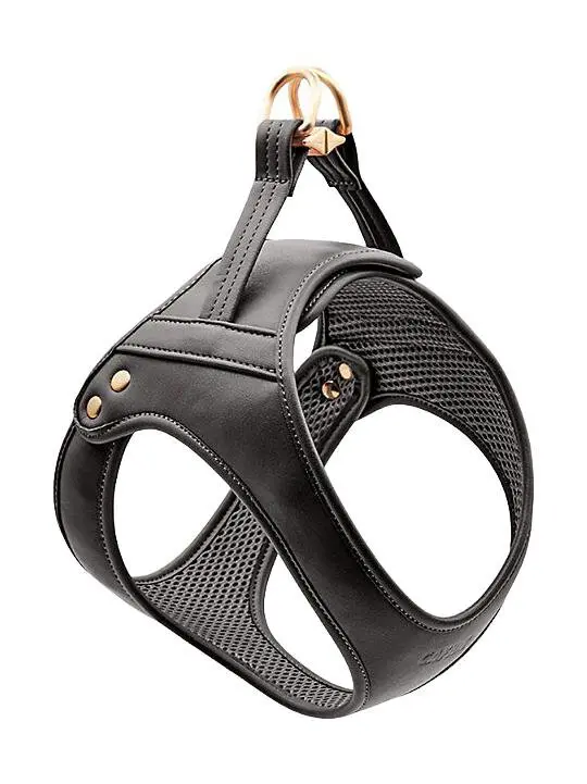 CAFIDE Vegan-leather Dog Harness - Black