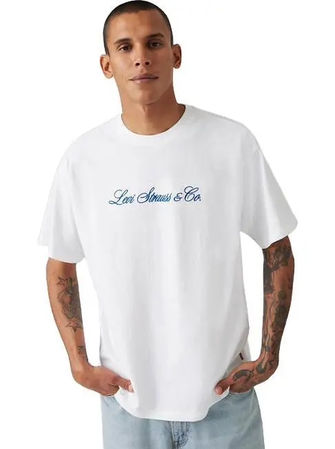 LEVI'S Vintage Fit Graphic T-shirt - Script White Plus