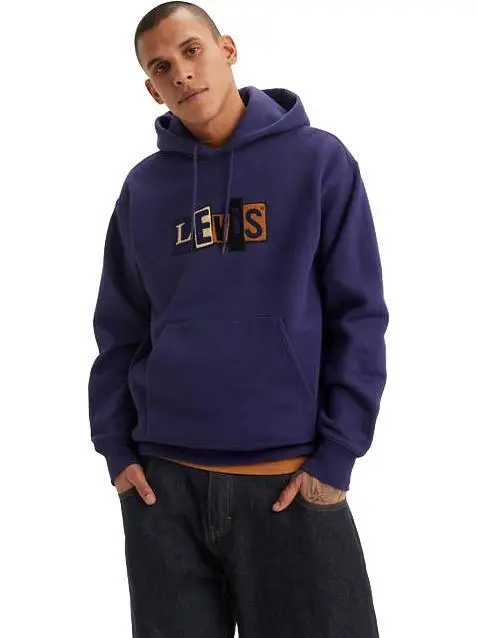 LEVI'S Hooded Sweatshirt - Chenille Patch