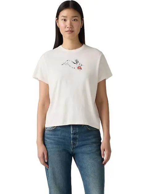 LEVI'S Graphic Classic Tee - Bunny Run Egret
